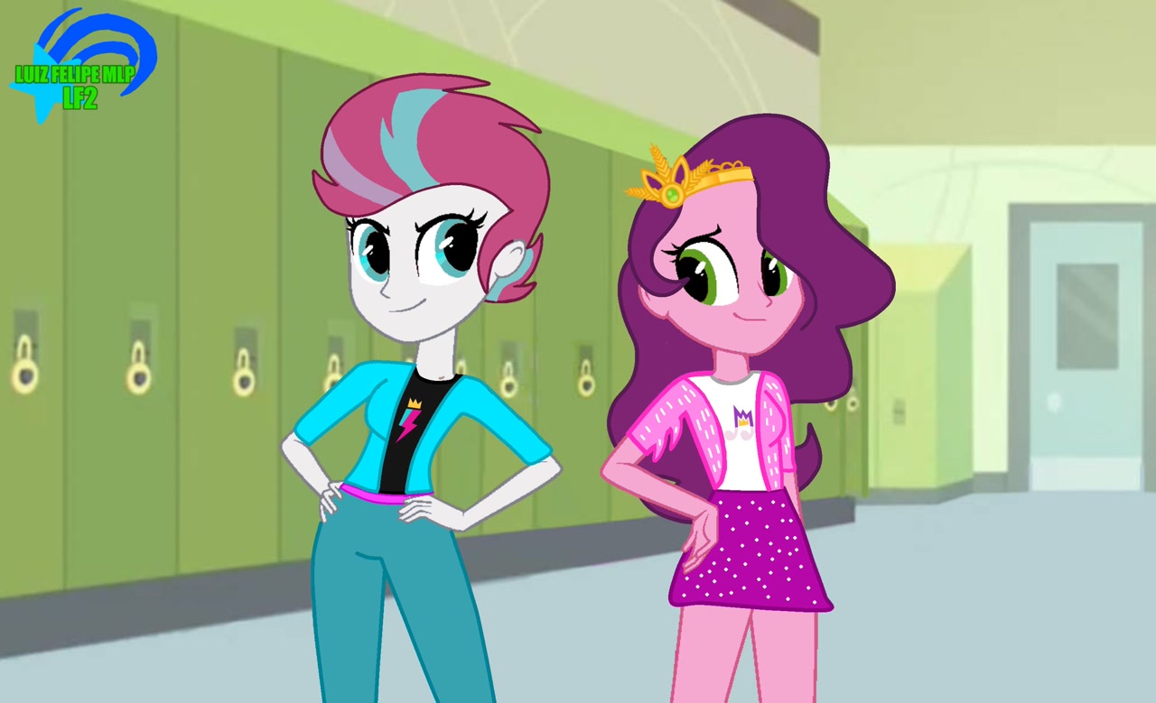 #3074389 - safe, artist:mlplf2, pipp petals, zipp storm, anthro ...