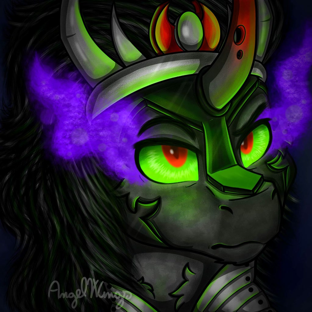 #3074665 - safe, artist:angelwingsmlpfim, king sombra, pony, umbrum ...