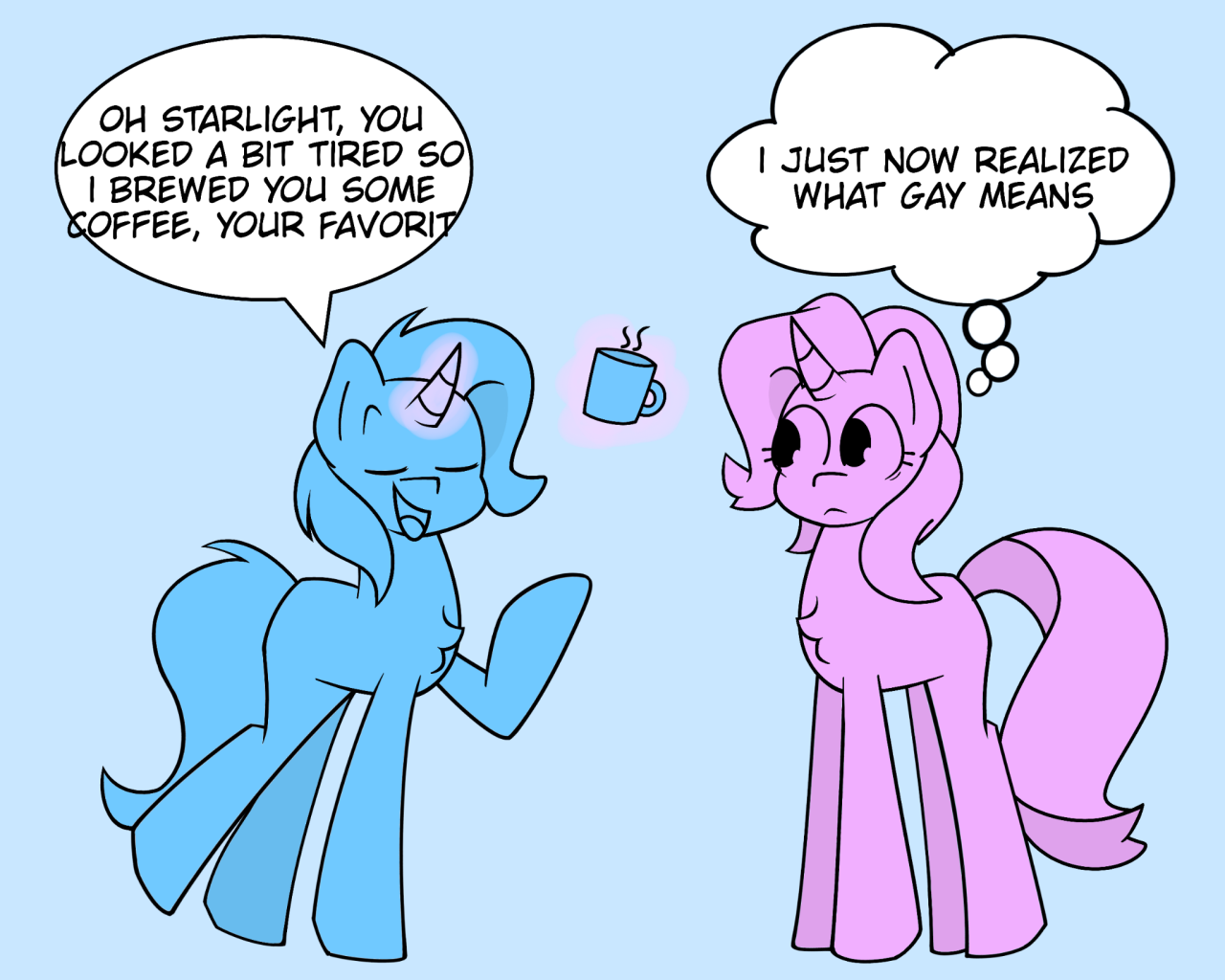 #3075629 - safe, artist:charmallows, starlight glimmer, trixie, pony ...