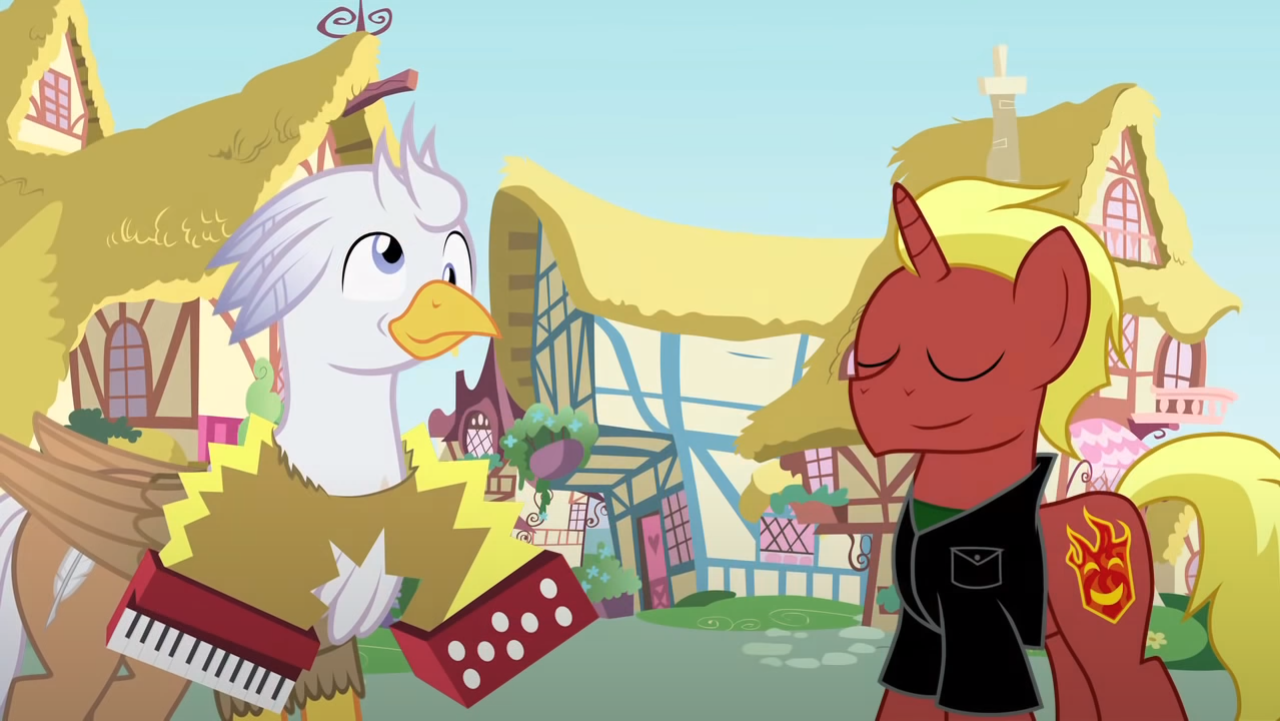 #3076961 - safe, artist:mlp-silver-quill, oc, oc:firebrand, oc:silver ...