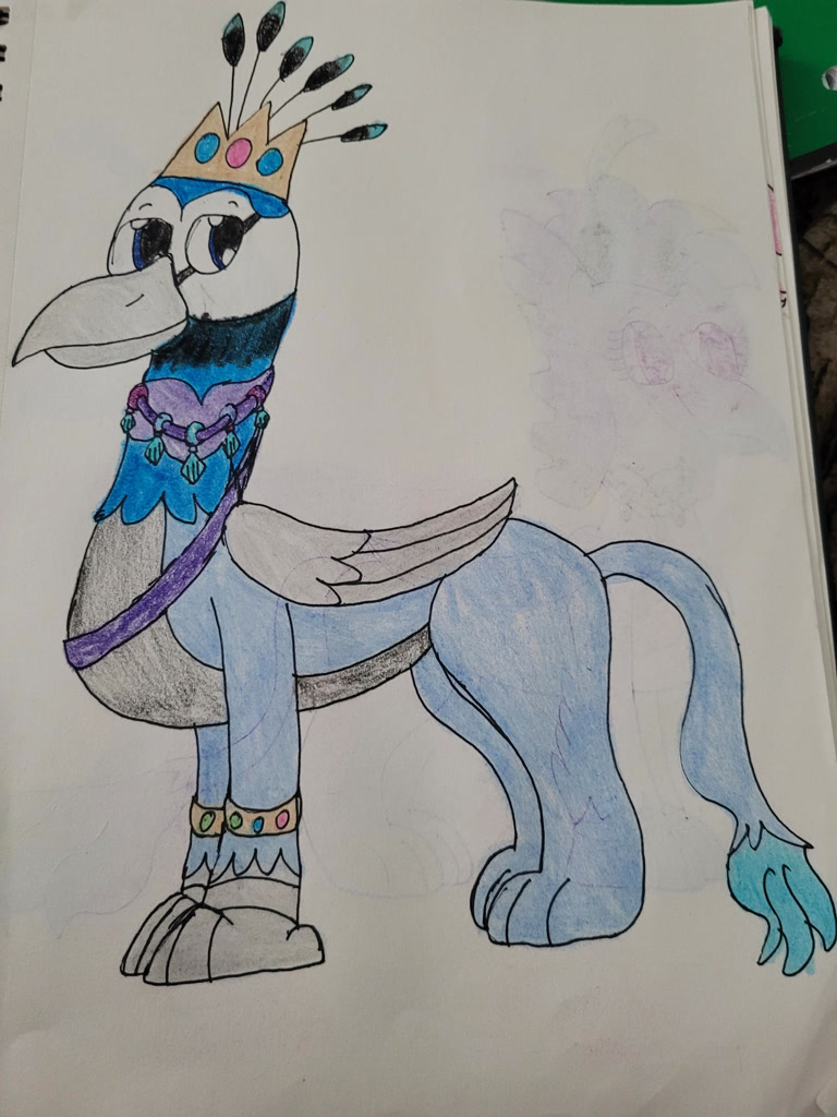 #3077104 - safe, artist:mintwhistle, part of a set, oc, oc only, unnamed oc, bird, griffon ...