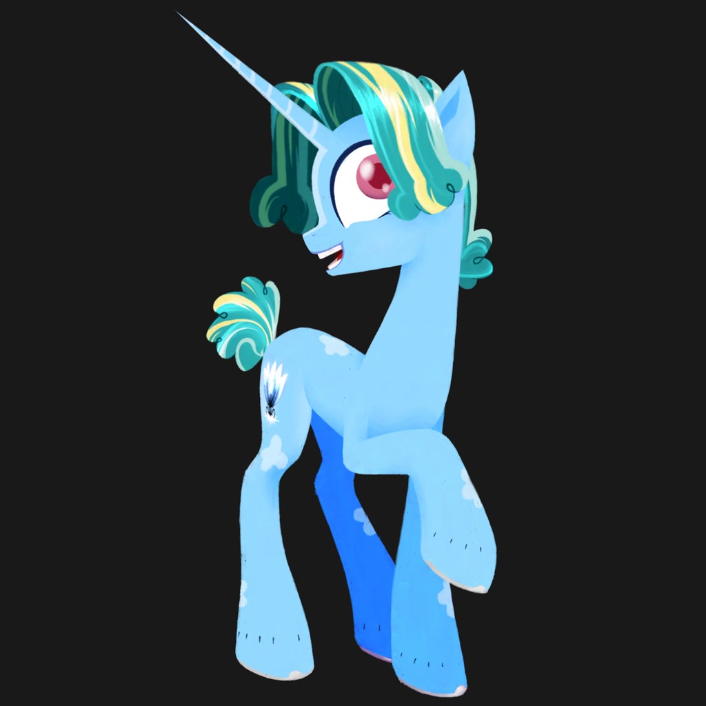 #3078120 - safe, artist:pleasantlypony, oc, oc only, pony, unicorn, horn, simple background ...