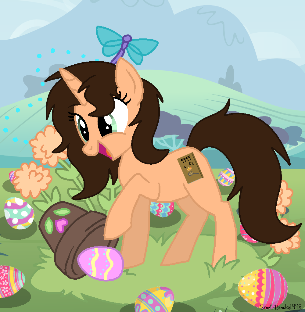 #3104968 - safe, artist:nerdy-pony, artist:small-brooke1998, oc, oc:small brooke, pony, unicorn ...