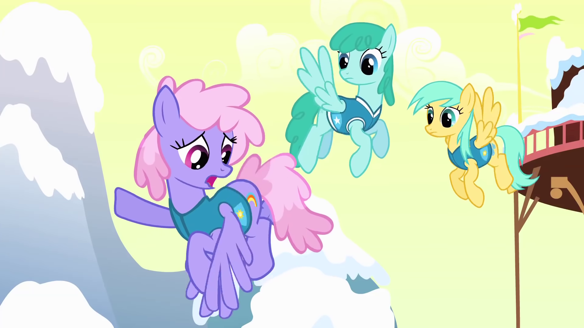 #3105627 - safe, screencap, rainbow dash, rainbowshine, spring melody ...