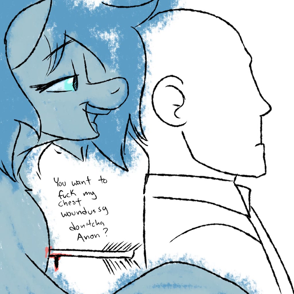 #3105705 - suggestive, artist:pony quarantine, oc, oc:alaska ...