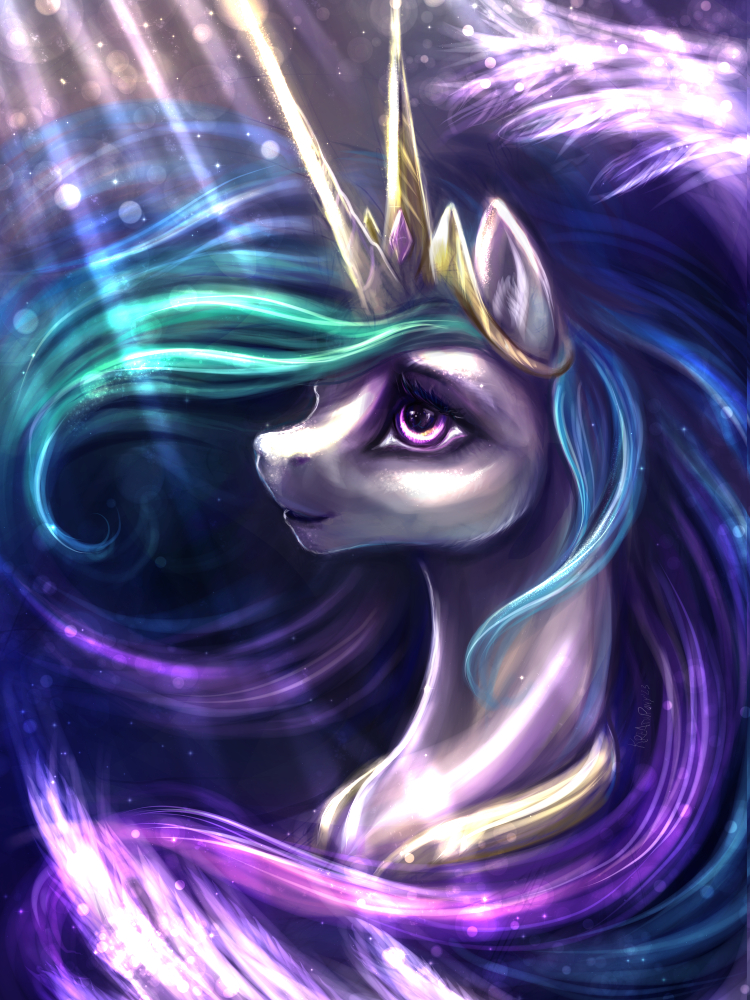 #3105779 - safe, artist:kreativpony, princess celestia, alicorn, pony ...