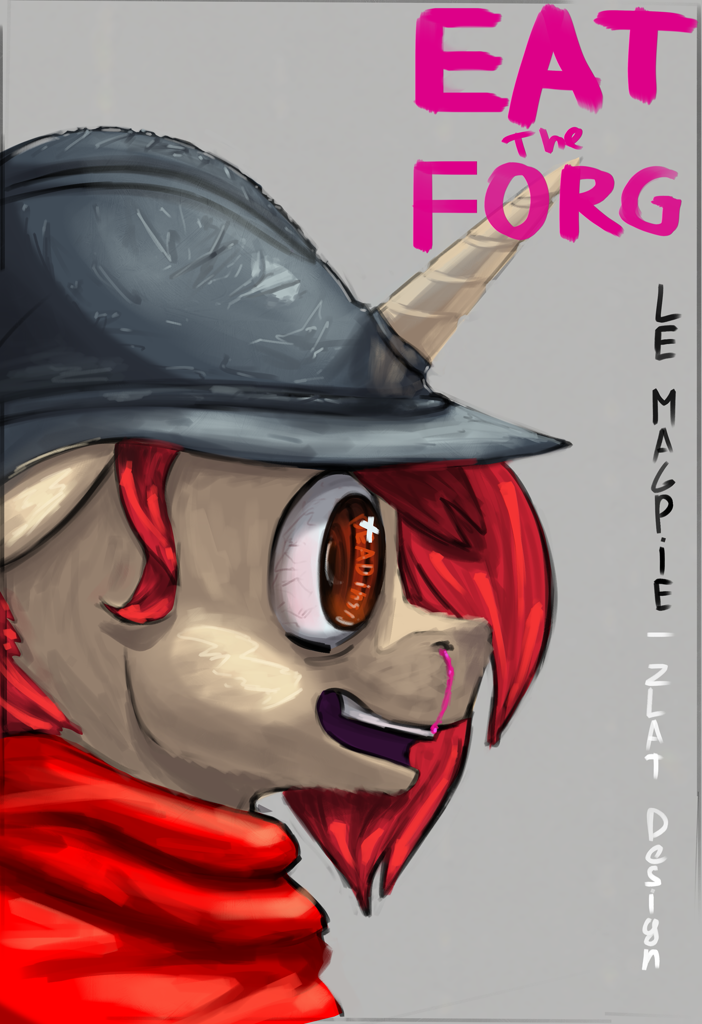 #3105964 - safe, artist:zlatdesign, oc, oc only, oc:le magpie, pony ...