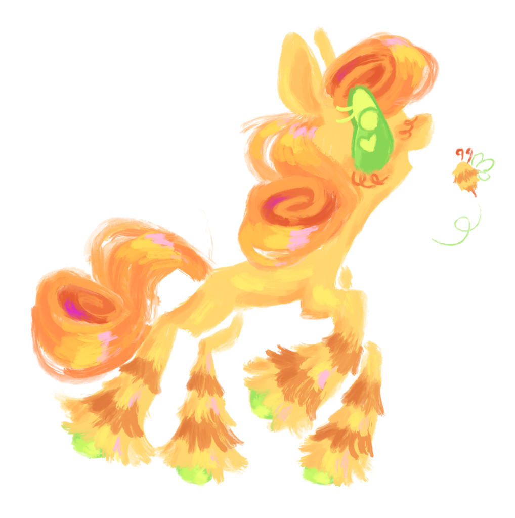 #3108364 - safe, artist:webkinzworldz, bumblesweet, bee, earth pony ...