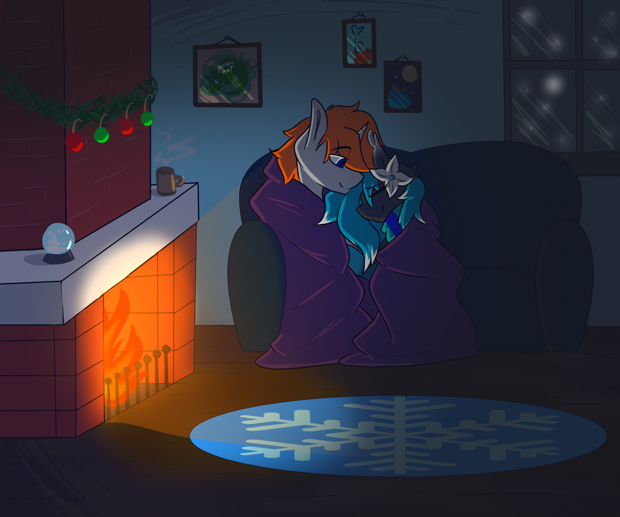 #3110499 - safe, artist:move, oc, oc only, oc:disterious, oc:lucia, bat pony, pony, unicorn, bat ...