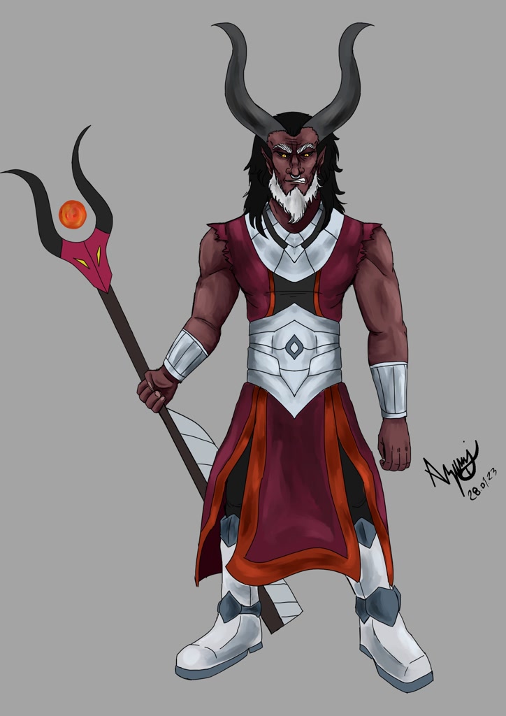 #3079199 - safe, artist:ataragashi, lord tirek, human, gray background ...