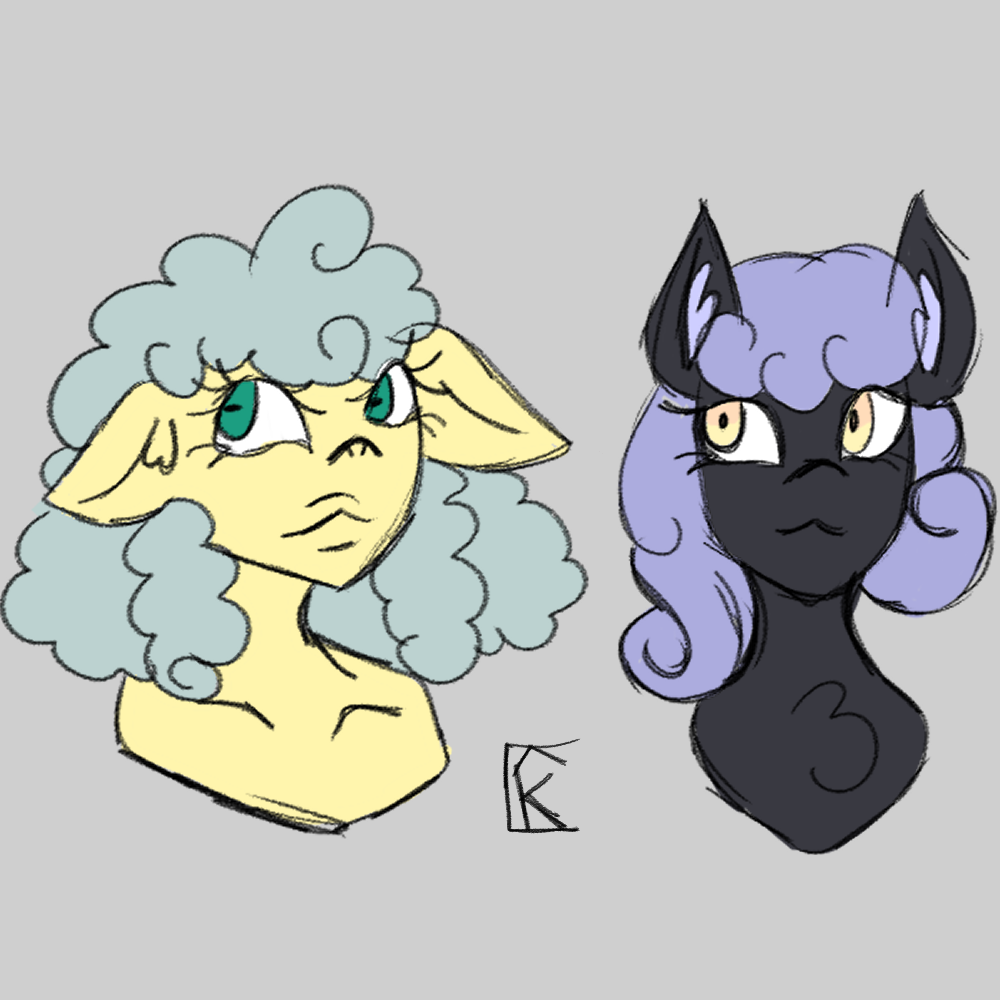 #3079360 - safe, artist:mintymelody, oc, oc:rainbow ribbon, oc:sunny ...