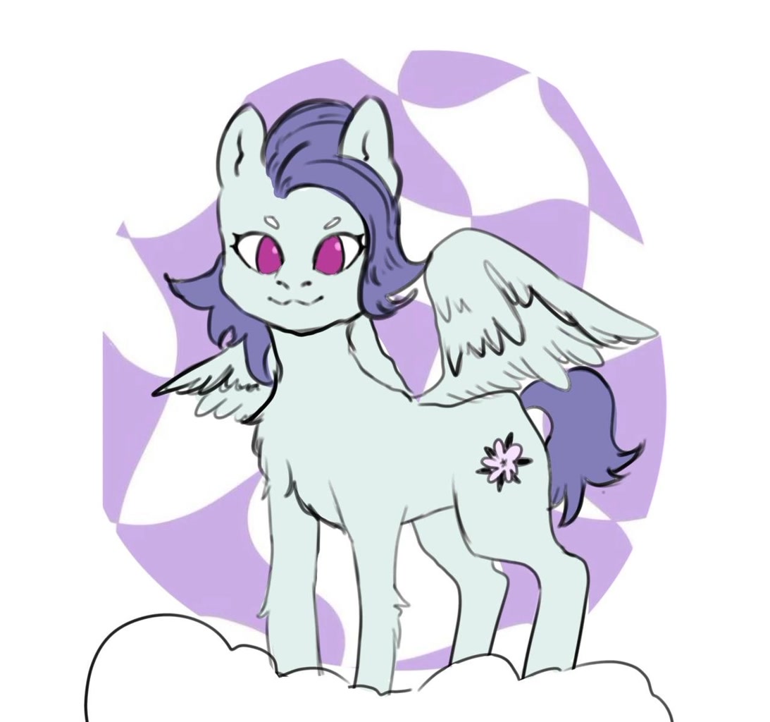 #3080434 - safe, artist:sleepybooo, oc, oc only, oc:molly stir, pegasus, pony, female, pegasus ...