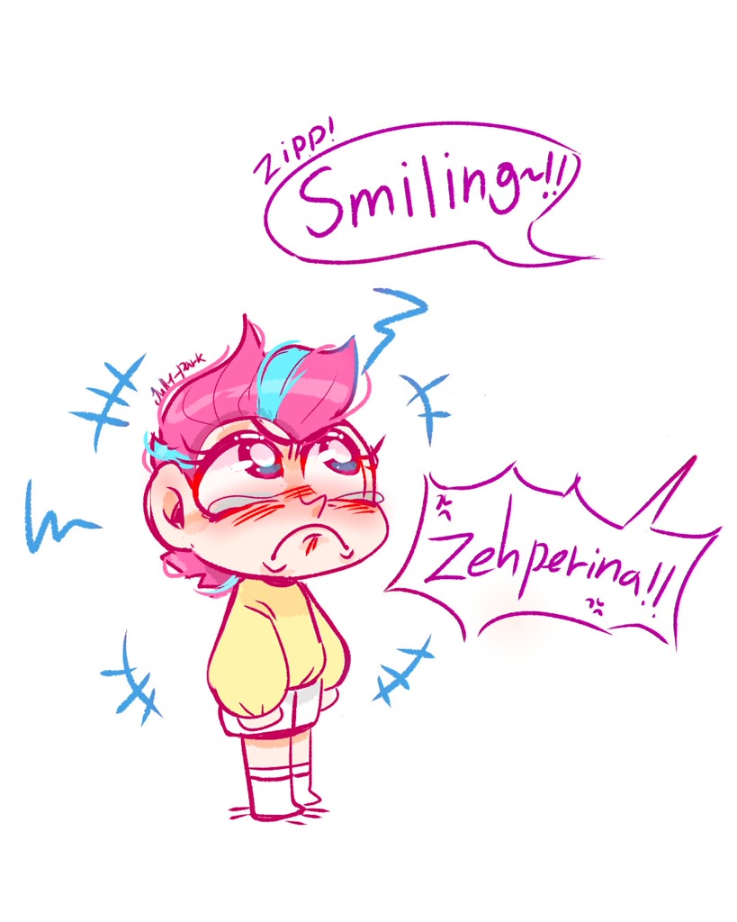 #3080974 - safe, artist:jully-park, zipp storm, human, g5, adorazipp ...