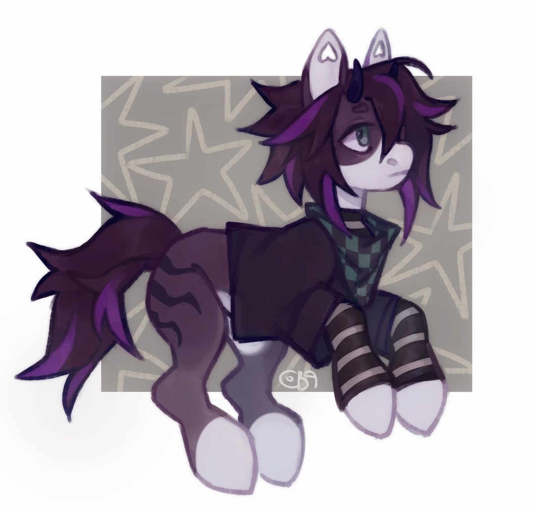 #3081139 - safe, artist:art_bird_owl, oc, oc only, pony, clothes ...