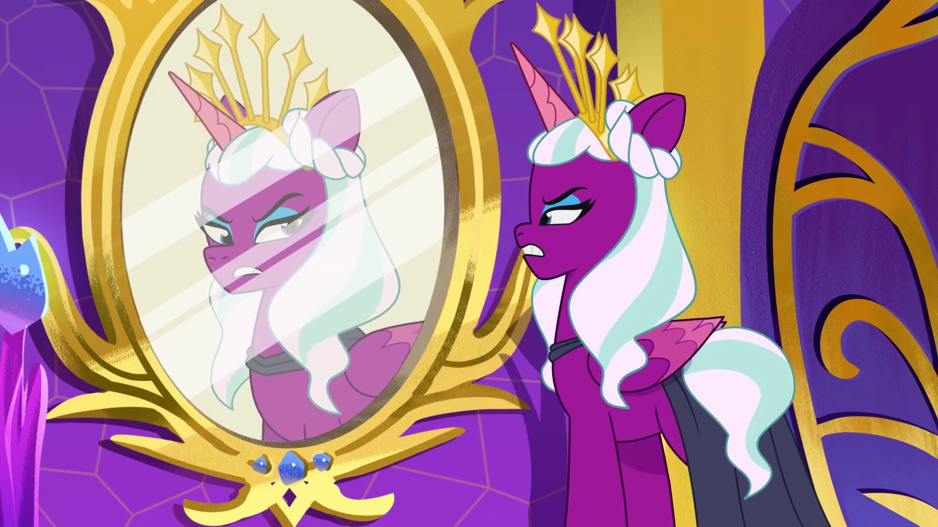 #3110862 - safe, edit, edited screencap, screencap, opaline arcana ...