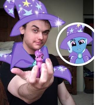 #3111504 - safe, edit, trixie, human, pony, unicorn, g4, brony, irl, irl human, offering, photo ...