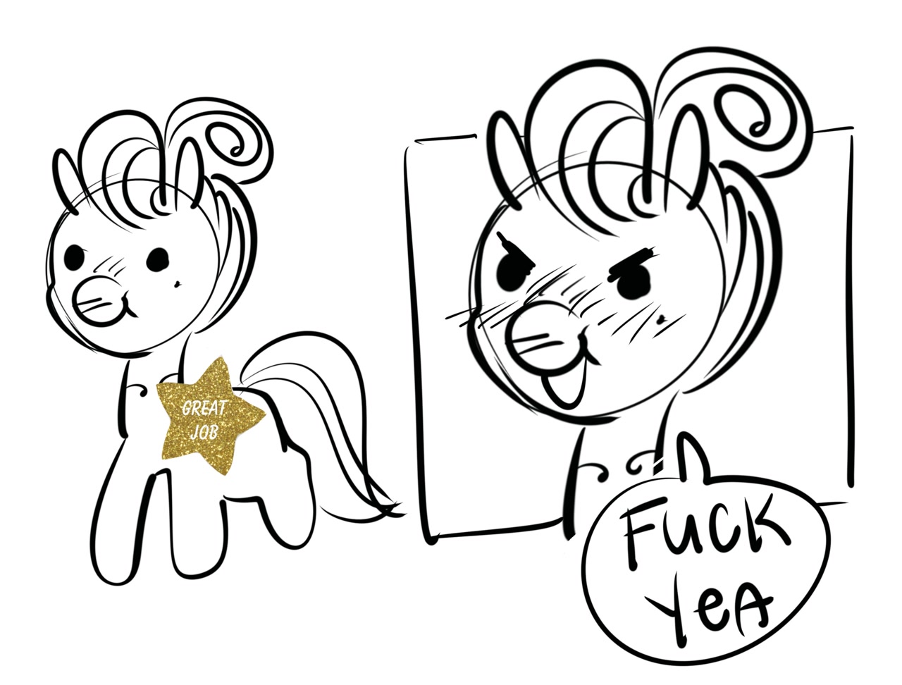 #3111586 - safe, artist:opalacorn, oc, oc only, oc:void, pegasus, pony, blushing, chibi ...