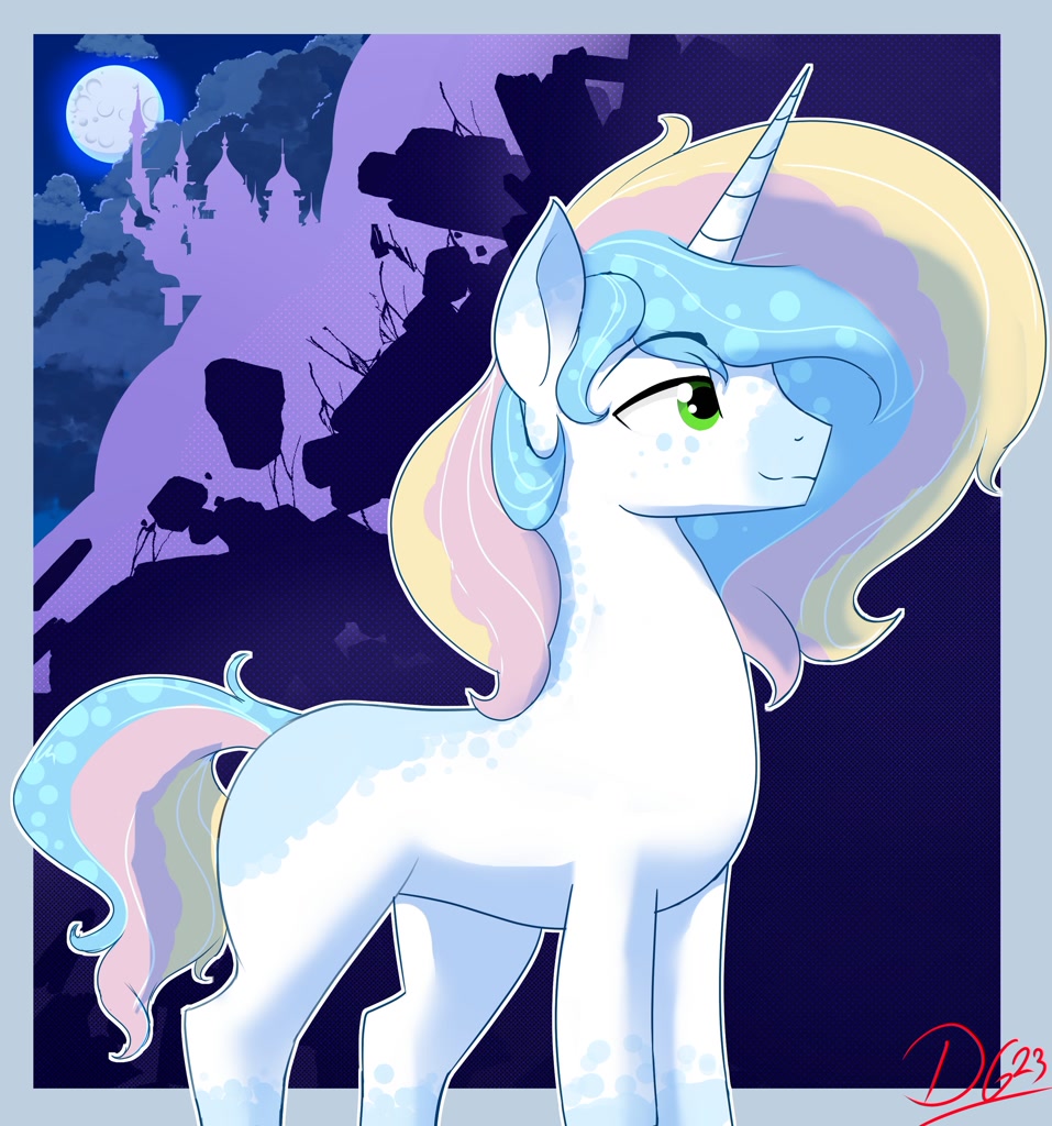 #3112056 - safe, artist:thelunarmoon, oc, oc only, oc:lunar moon, pony ...