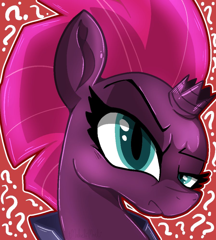 #3112297 - safe, artist:malachimoet, tempest shadow, pony, unicorn, g4 ...