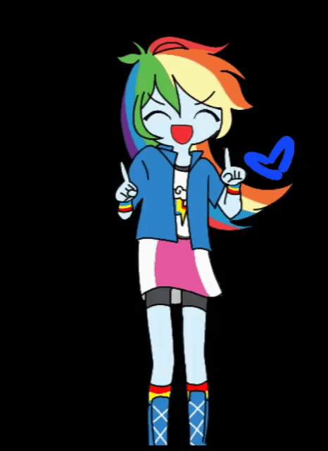 #3112530 - safe, artist:rainn__1026, rainbow dash, human, equestria ...