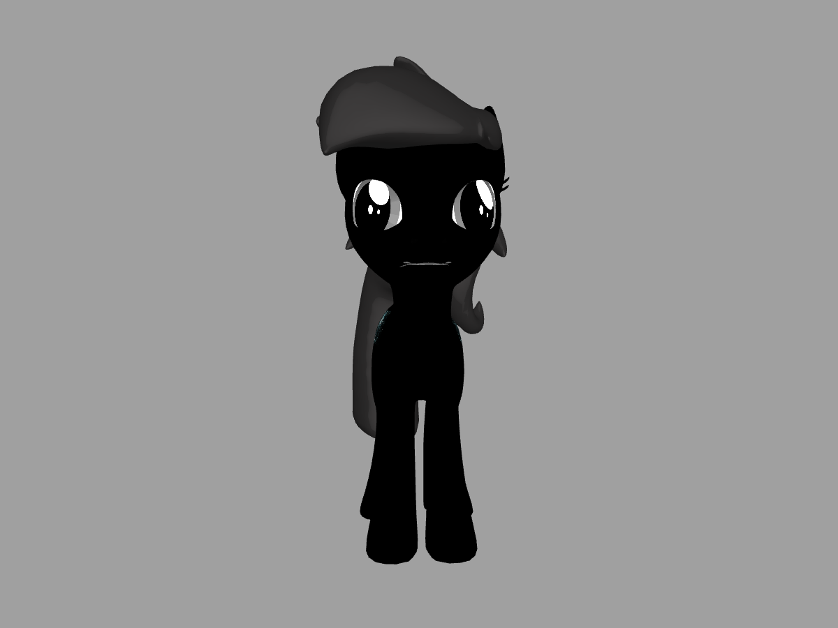 #3113442 - safe, oc, oc only, oc:blank soul, earth pony, pony, 3d, 3d ...