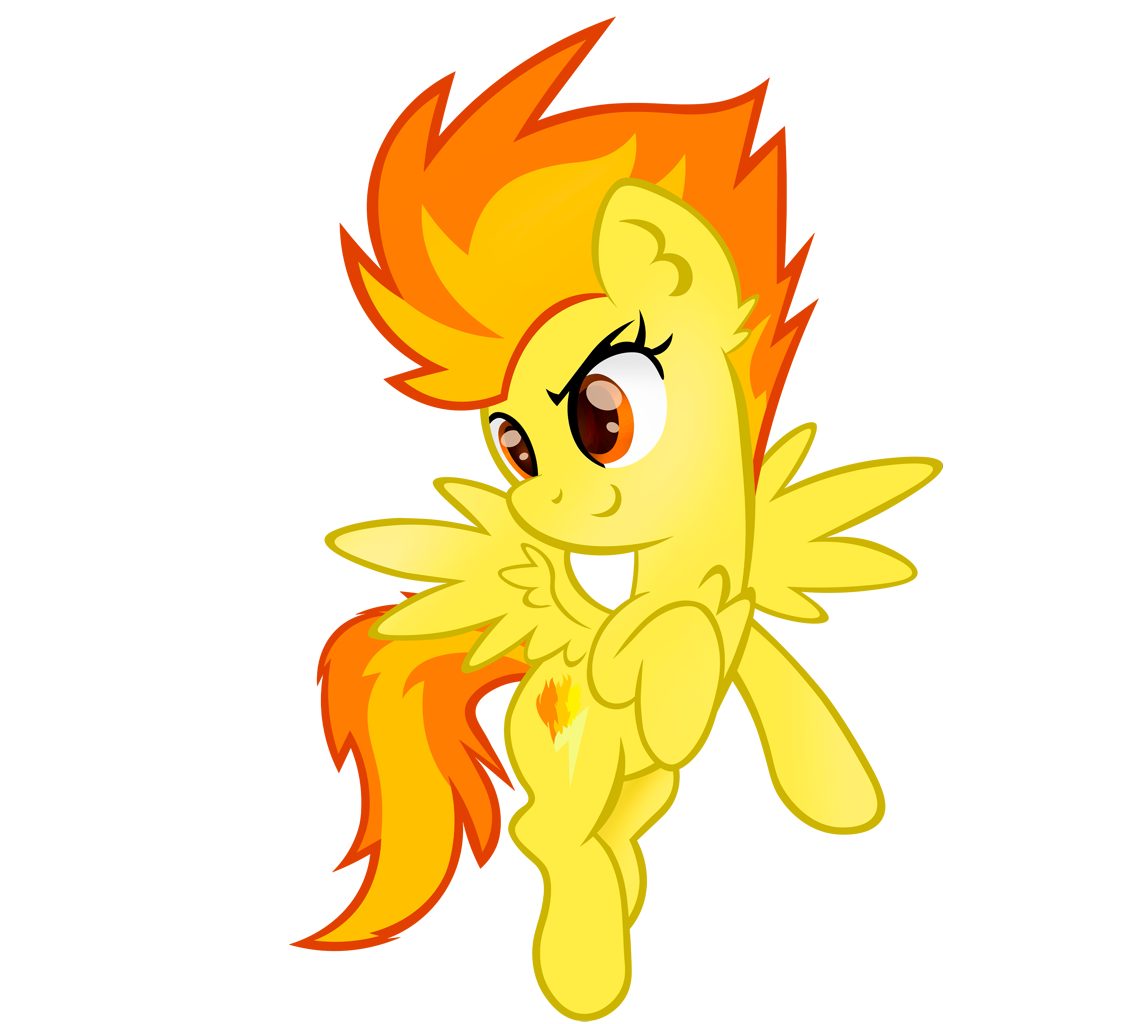 #3113771 - safe, artist:fededash, spitfire, pegasus, pony, g4, female ...