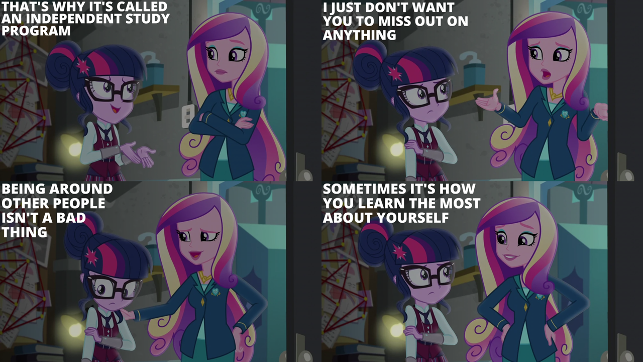 #3114986 - safe, edit, edited screencap, editor:quoterific, screencap, dean cadance, princess ...