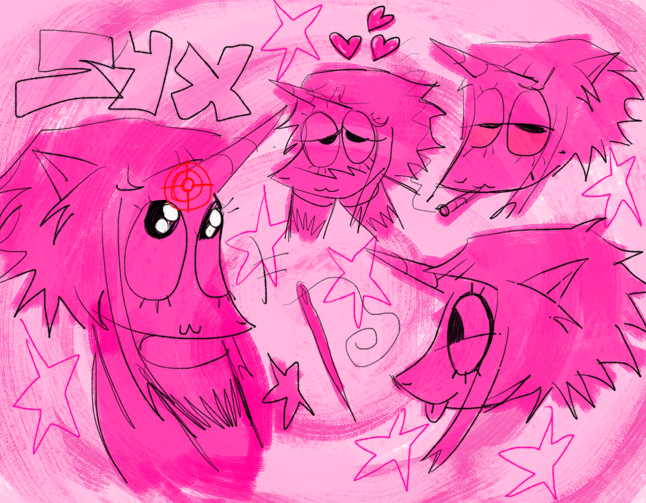 #3115955 - safe, artist:syxsnotebook, oc, oc only, oc:patchfang, oc ...