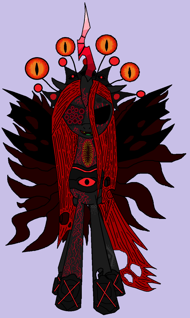 #3116312 - semi-grimdark, artist:luca games, queen chrysalis ...