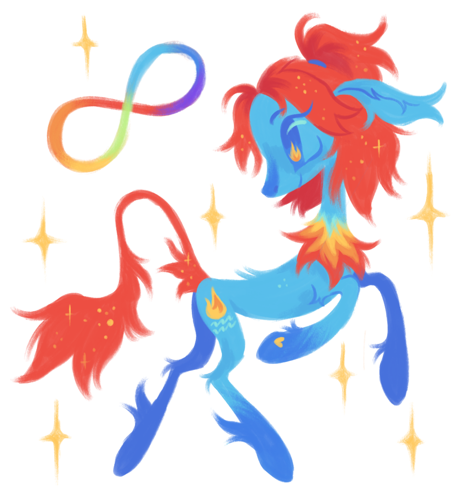 #3082030 - safe, artist:peaceandlove26, waterfire, earth pony, pony, g3 ...