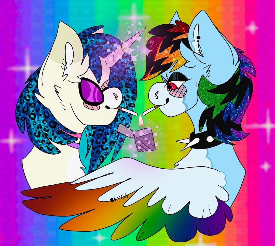 #3082327 - dead source, safe, artist:mmichelleartss, dj pon-3, rainbow ...