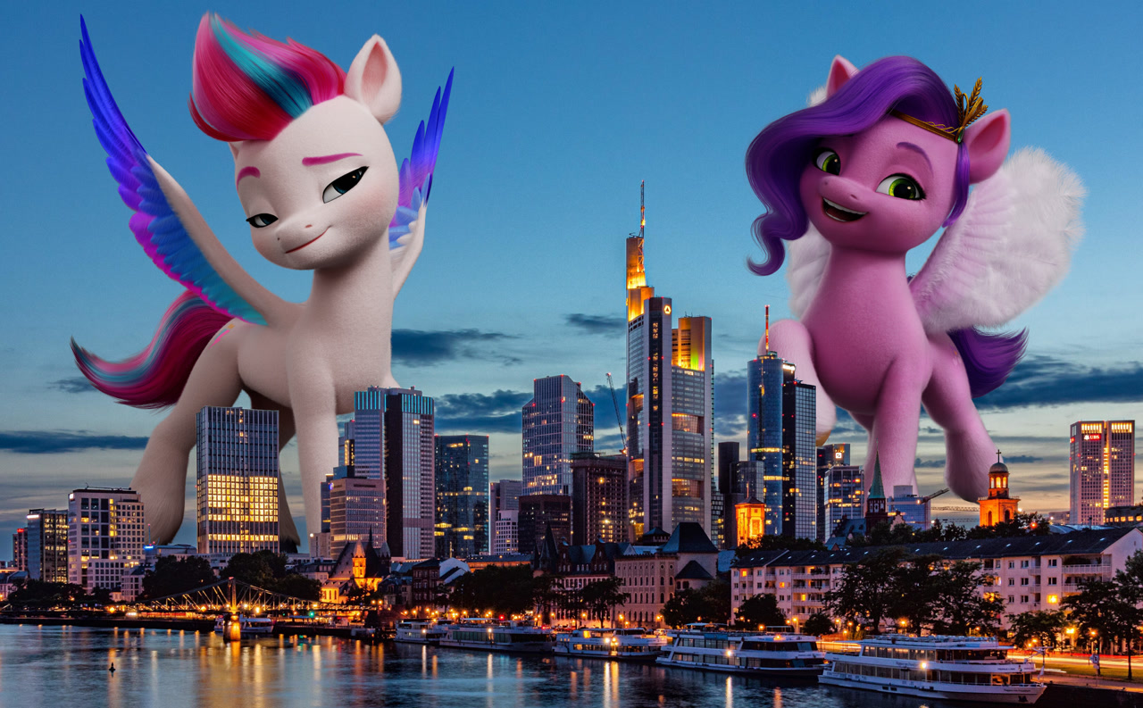 #3082433 - safe, artist:theotterpony, pipp petals, zipp storm, pegasus ...