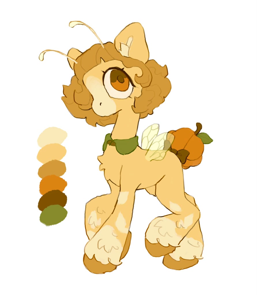 #3082919 - safe, artist:p0nyplanet, oc, oc only, moth, mothpony ...