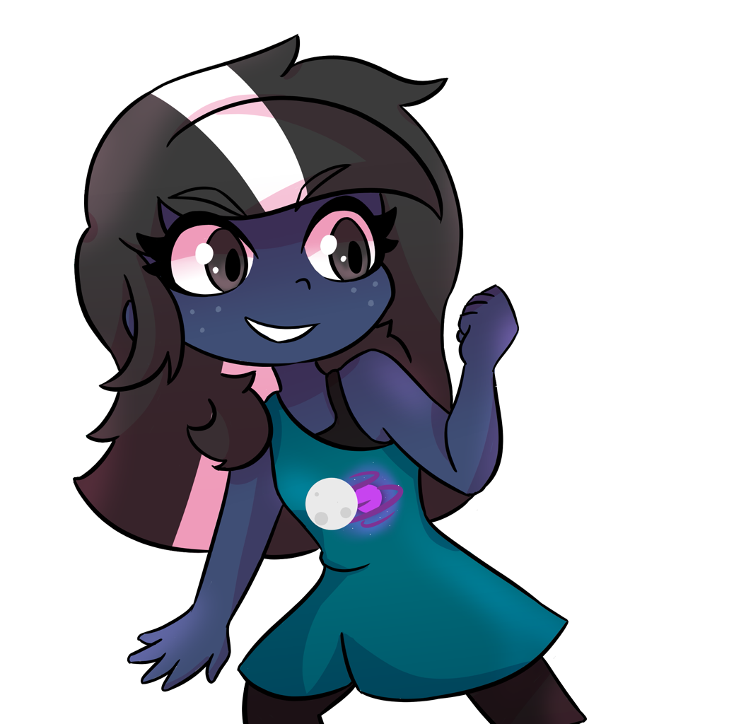 #3083345 - safe, artist:mal-cat, oc, oc:nebular eclipse, bat pony ...