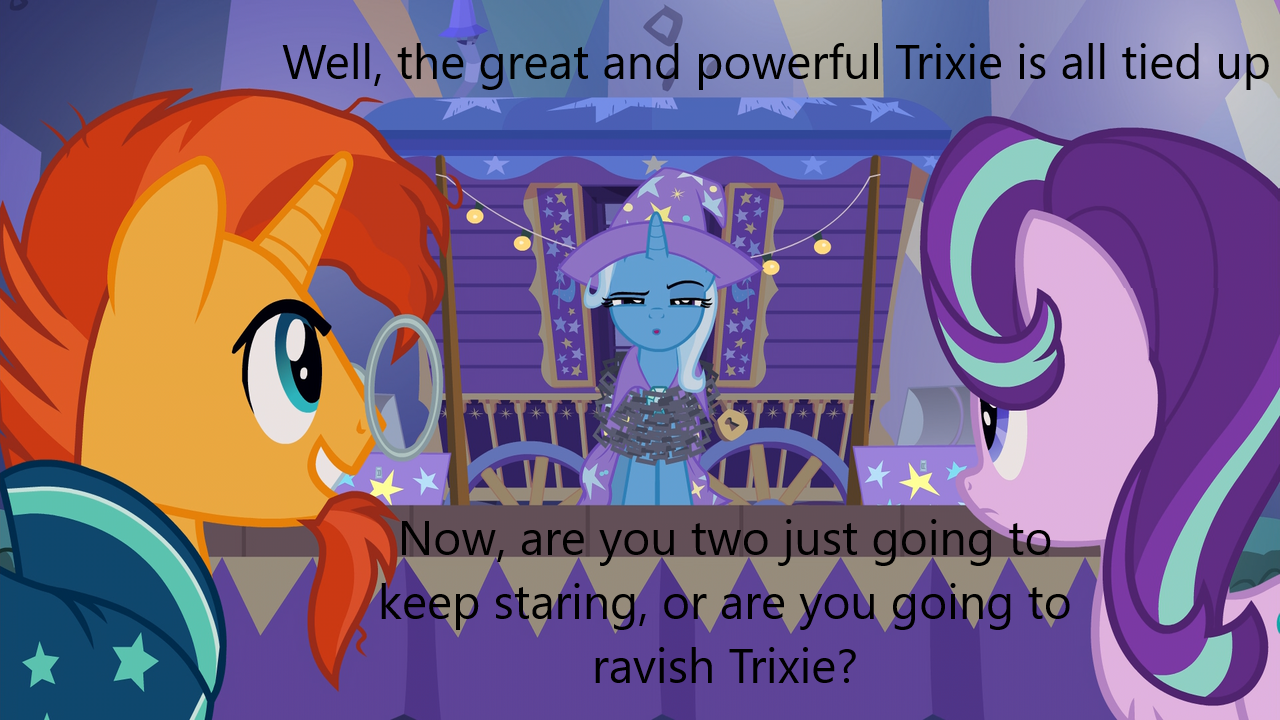 #3083770 - suggestive, edit, edited screencap, screencap, starlight ...