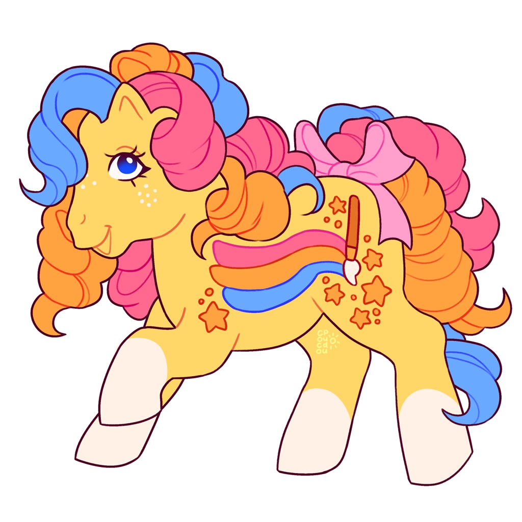 #3084257 - safe, artist:cocopudu, oc, oc only, earth pony, pony, g1 ...