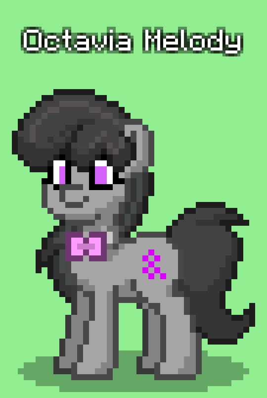 #3085149 - safe, octavia melody, earth pony, pony, pony town, g4, bow ...