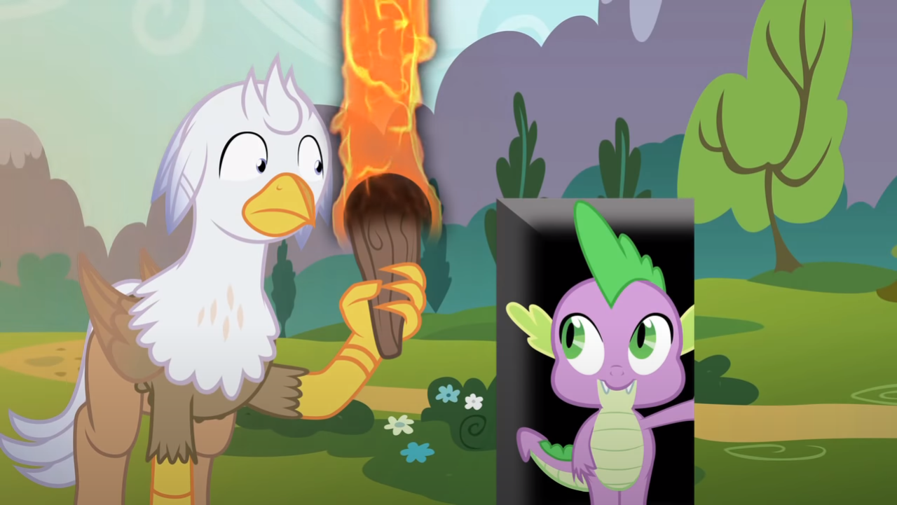 #3085385 - safe, artist:mlp-silver-quill, spike, oc, oc:silver quill ...