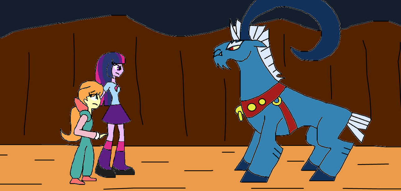 #3085523 - safe, artist:syfyman2xxx, grogar, megan williams, twilight ...