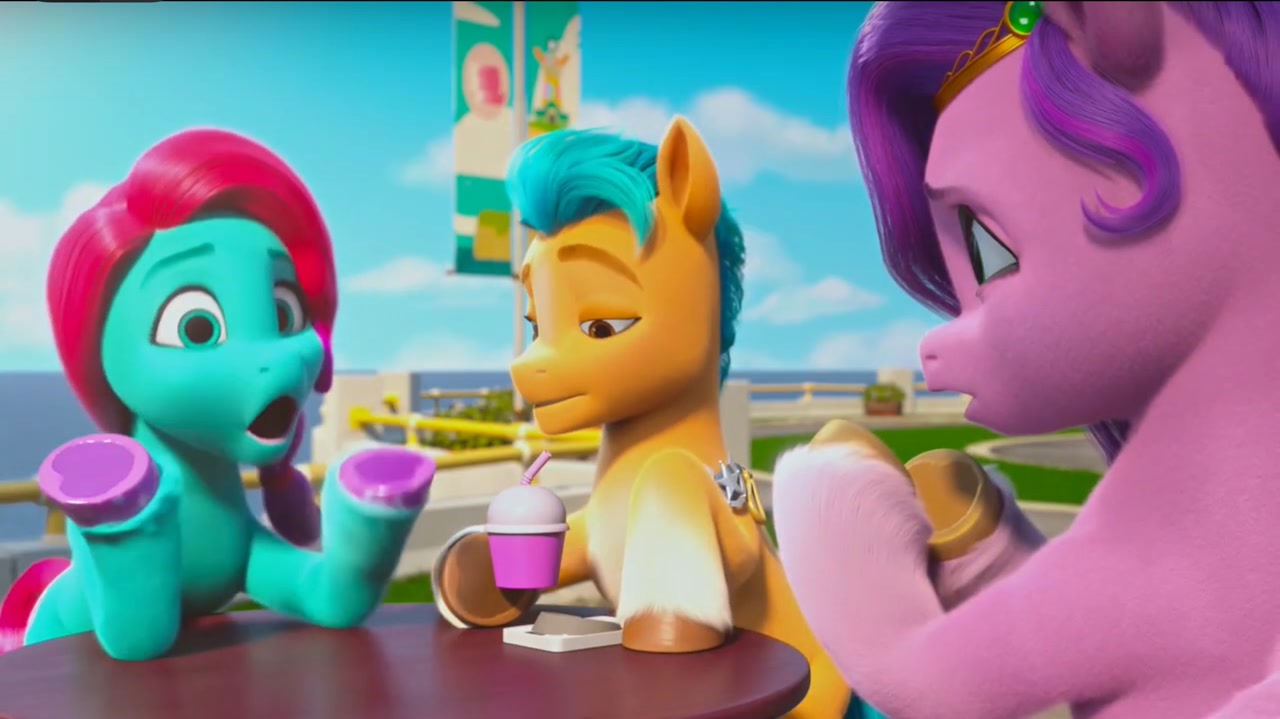 #3086146 - safe, screencap, hitch trailblazer, jazz hooves, pipp petals ...