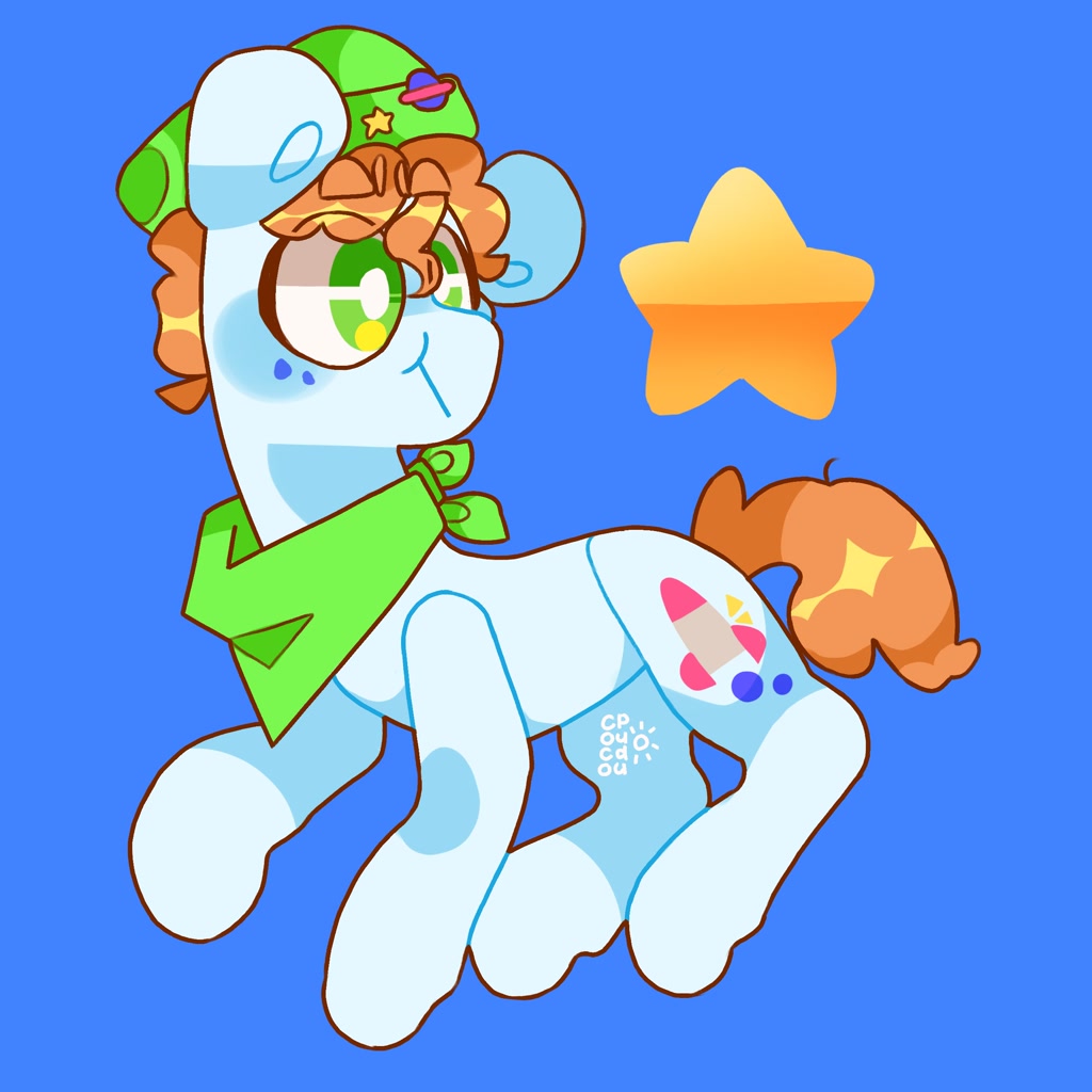 #3086275 - safe, artist:cocopudu, oc, oc only, earth pony, pony, solo ...