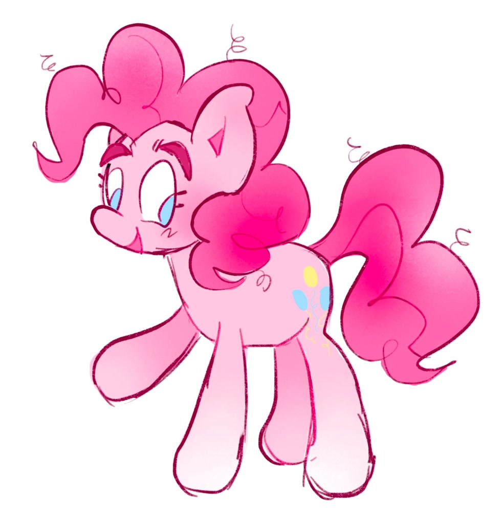 #3086359 - safe, artist:alexbeeza, pinkie pie, earth pony - Derpibooru