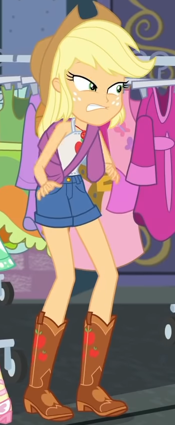 #3087016 - safe, screencap, applejack, human, equestria girls, g4, my ...