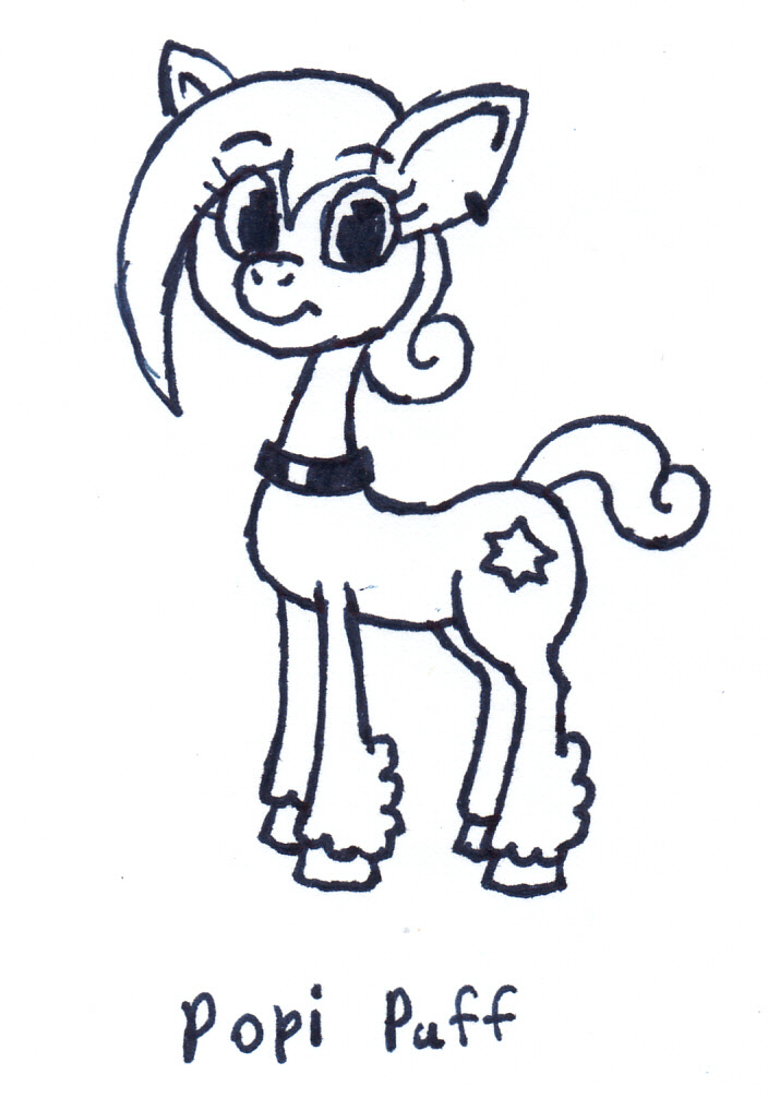 #3087063 - safe, oc, pony, ink, traditionalart - Derpibooru