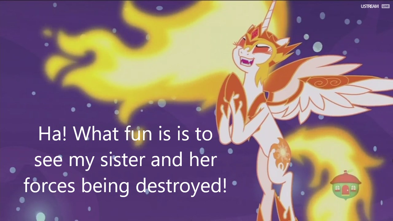 #3087979 - safe, edit, edited screencap, screencap, daybreaker, alicorn, pony, derpibooru, g4 ...