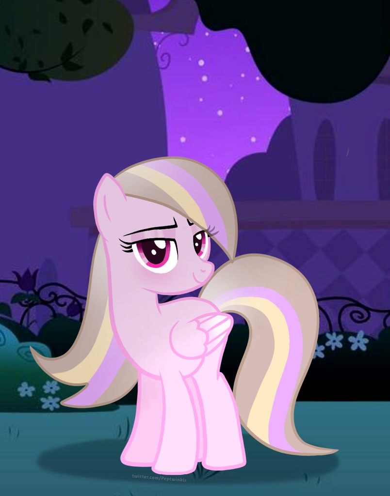 #3088232 - safe, artist:petaltwinkle, oc, oc only, oc:petal twinkle, pegasus, pony, solo ...