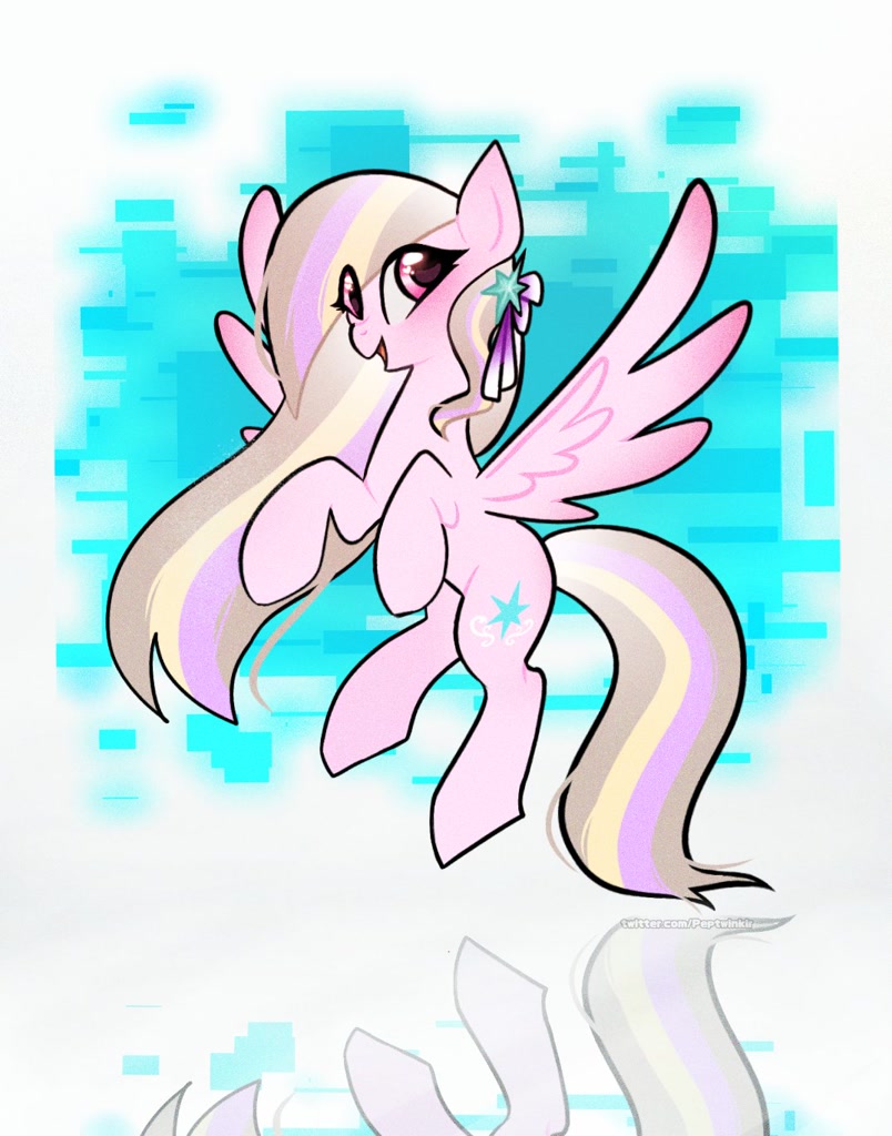 #3088258 - safe, artist:petaltwinkle, oc, oc only, oc:petal twinkle, pony, solo - Derpibooru