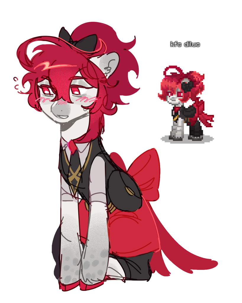 #3088266 - safe, artist:dawnwhinery, pony, pony town, blushing, clothes ...