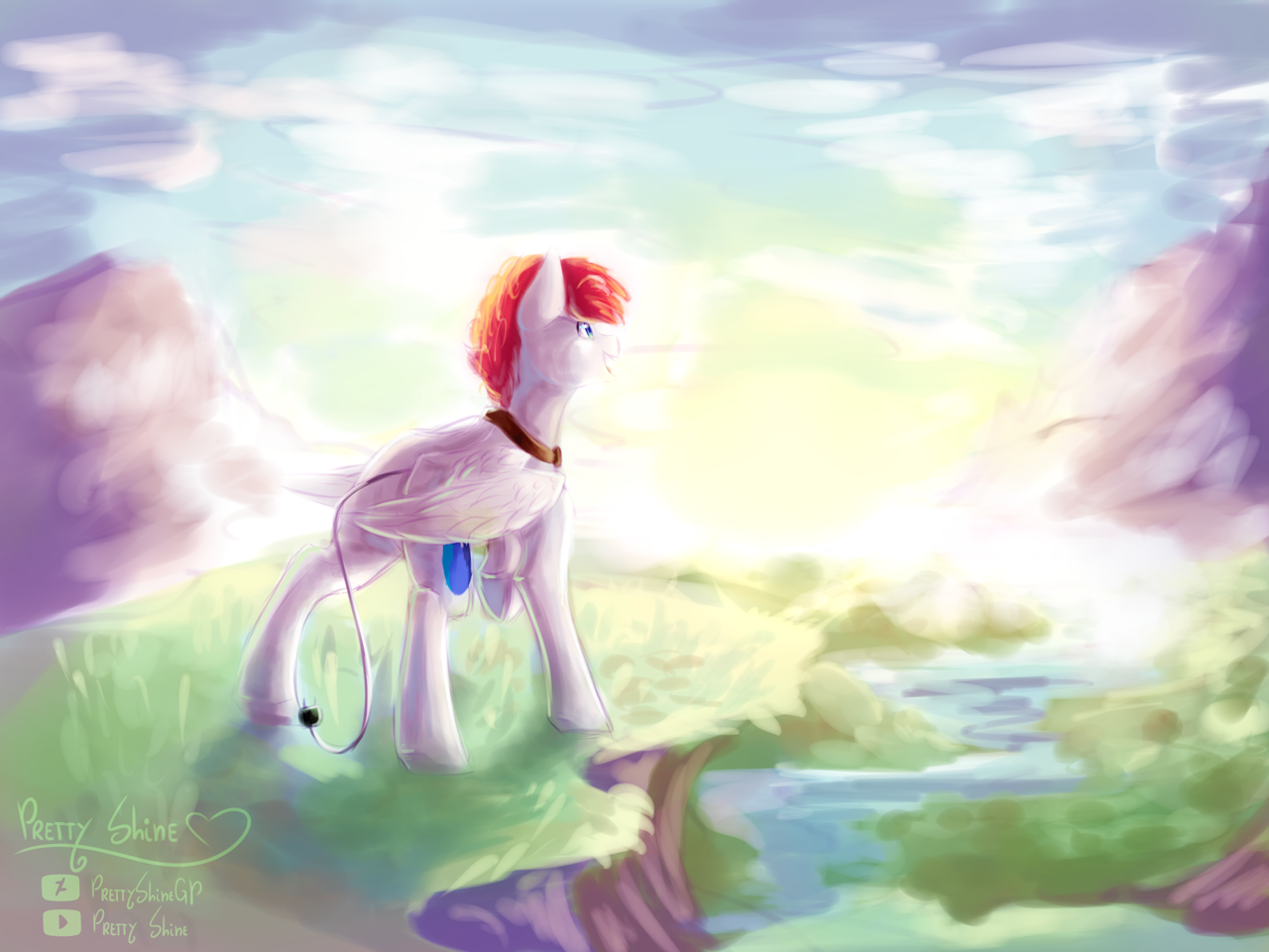 #3088623 - safe, artist:prettyshinegp, oc, oc only, pegasus, pony ...