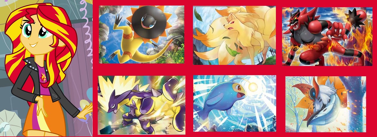 #3088719 - safe, sunset shimmer, heliolisk, human, incineroar, lanturn ...